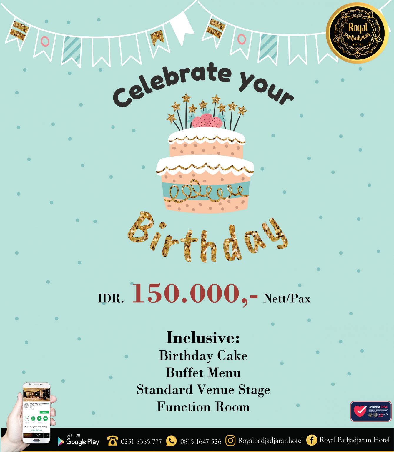 Birthday Package Royal Padjadjaran Hotel birthday-package-royal-padjadjaran-hotel